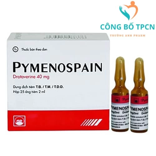 Pymenospain 40mg/2ml Pymepharco - Điều trị co thắt dạ dày – ruột