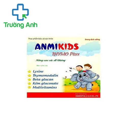 Anmikids Thymo Plus - Giúp giảm nguy cơ mắc các bệnh đường hô hấp