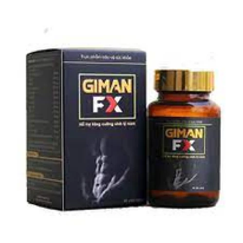 Giman FX - Hỗ trợ bổ thận, tráng dương, tăng cường sinh lý