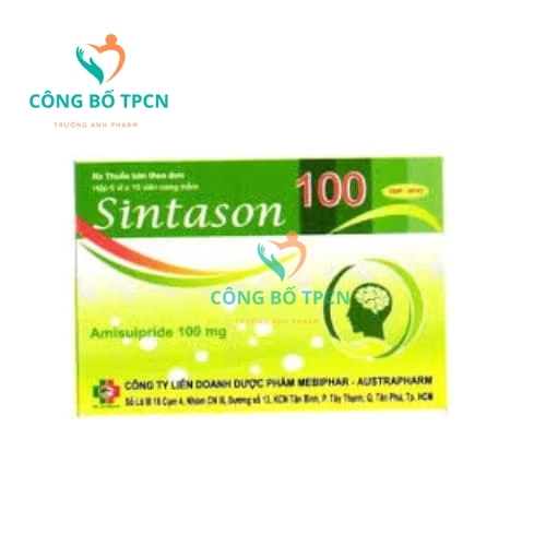 Sintason 100 Mebiphar-Austrapharm - Thuốc điều trị rối loạn thần kinh