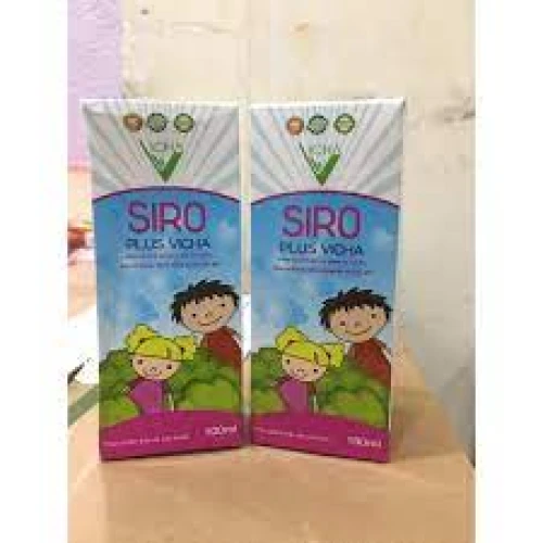Siro plus Vicha - Thực phẩm chức năng giúp bổ phế