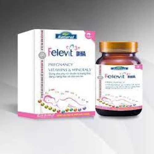 Fevit 3+ DHA Extra - Thực phẩm bổ sung vitamin và khoáng chất